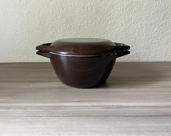 Vintage Copco D3 Dutch Oven Denmark Burnt Orange Enamel on Cast Iron ...