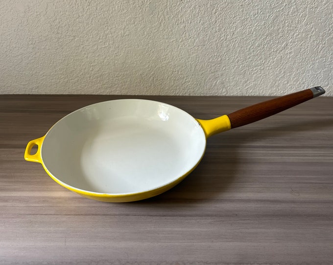 Vintage 10" Copco Cast Iron Yellow, Michael Lax Copco Skillet - Etsy