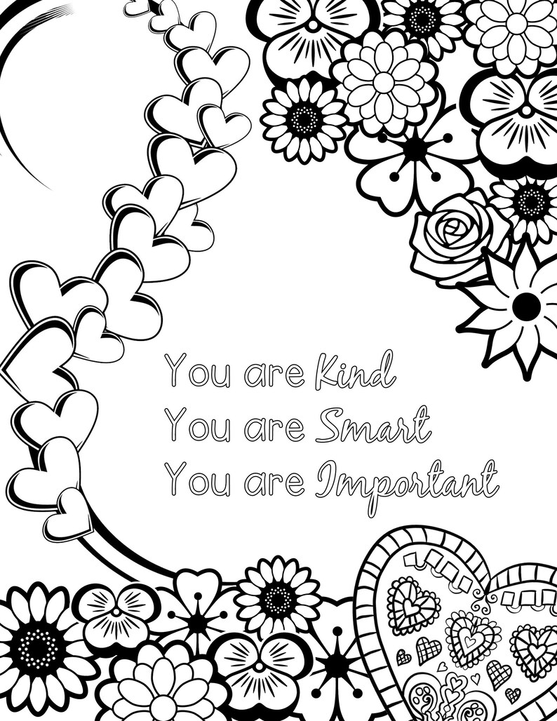 Carpe Diem Seize the Day A Coloring Book for Self Love and - Etsy