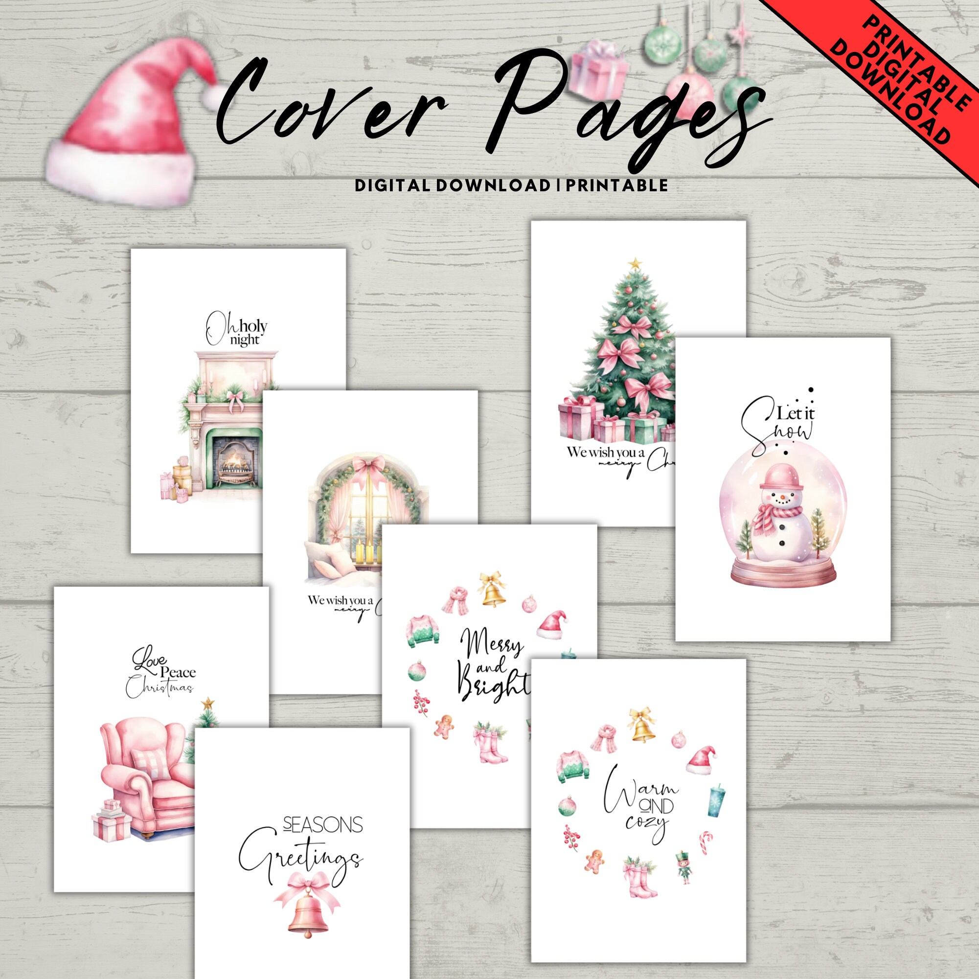 Printable Christmas Planner Bundle, Weekly, Daily (digital Download) - Etsy