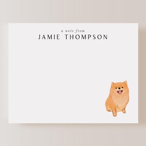 pomeranian notepad