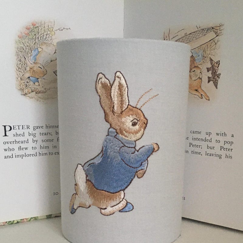 Peter Rabbit Lamp - Etsy