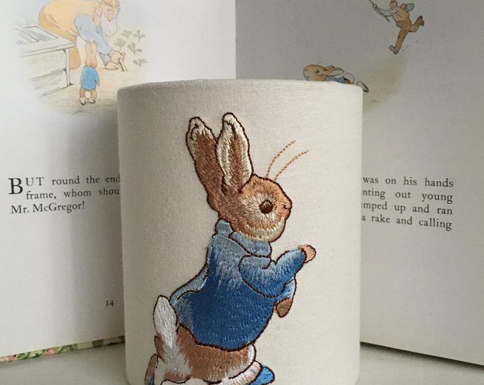 Beatrix Potter Peter Rabbit Lamp, Woodland Baby Lamp, Bunny Child's ...