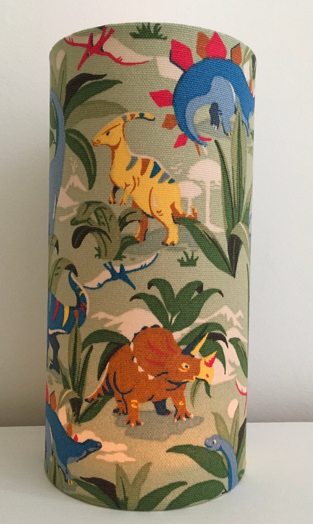 NEW Cath Kidston Dinosaur Jungle - Handmade Tall Night Light - Etsy