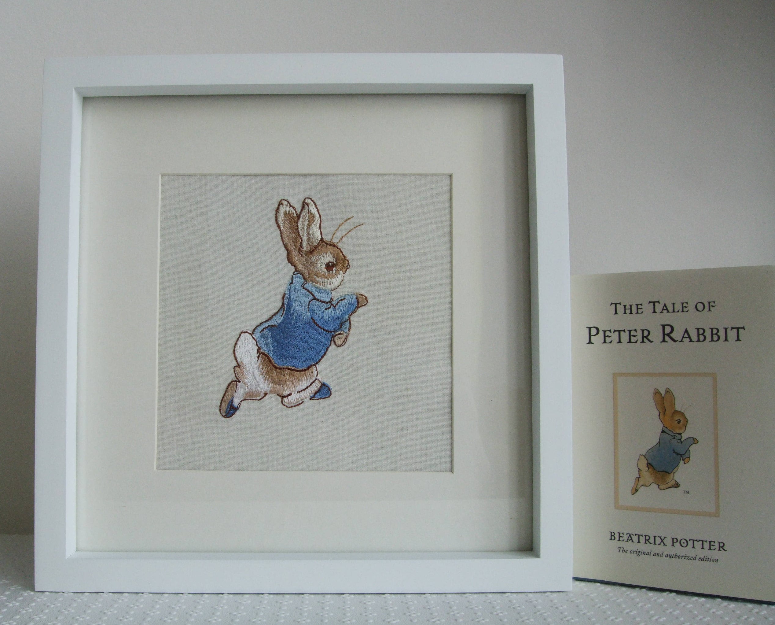 Beatrix Potter Peter Rabbit Embroidered Handmade Nursery | Etsy