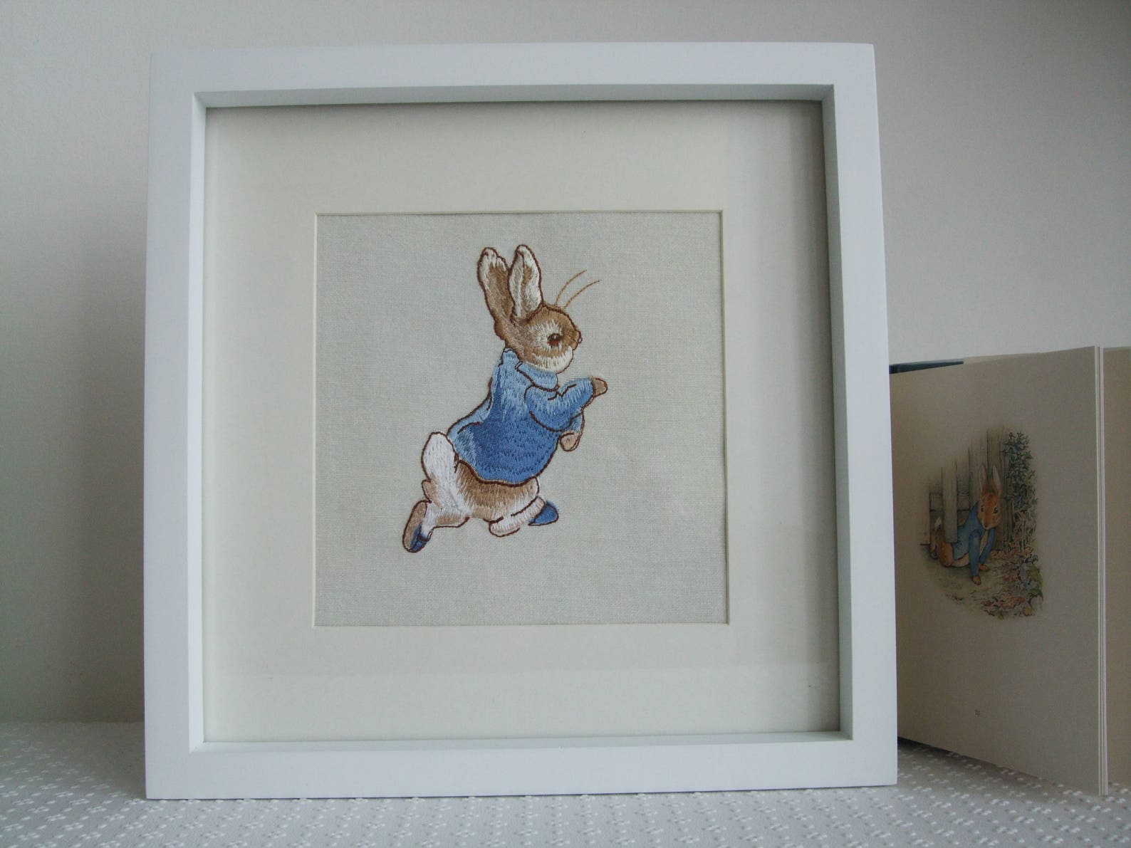 Beatrix Potter Peter Rabbit Embroidered Handmade Nursery | Etsy