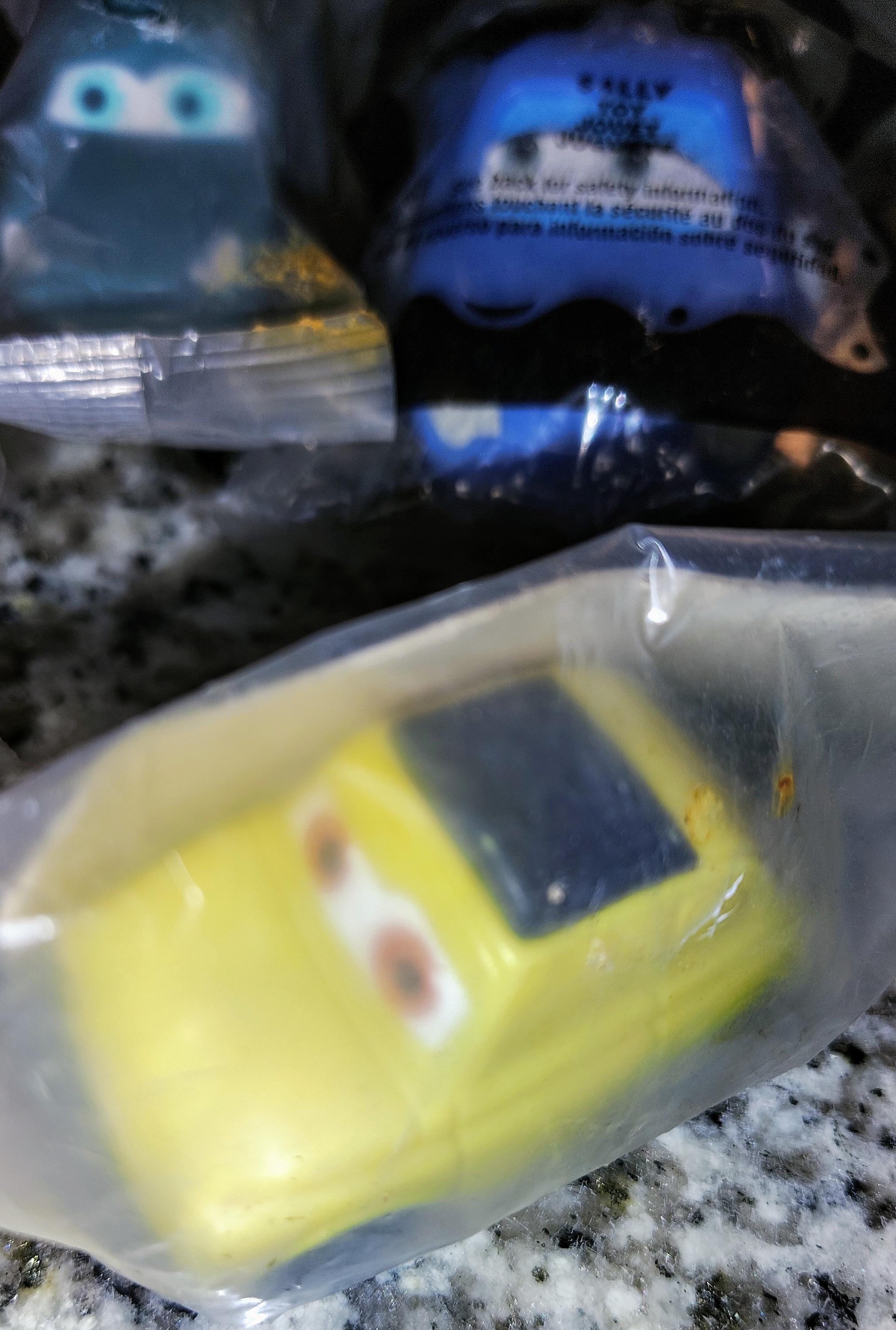 Disney's Pixar Cars Lightning Mcqueen Toy Car Lot Mcdonalds Plus Cereal ...