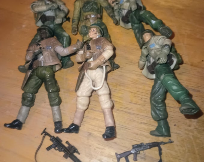 Vintage Saga Collection Rebel Soldier Star Wars Figures - Etsy