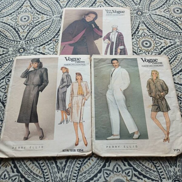 Perry Ellis Patterns - Etsy