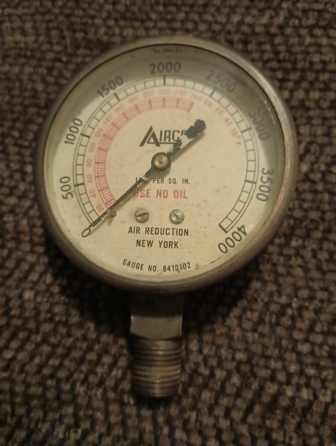 Airco Air Reduction Gauge - Etsy
