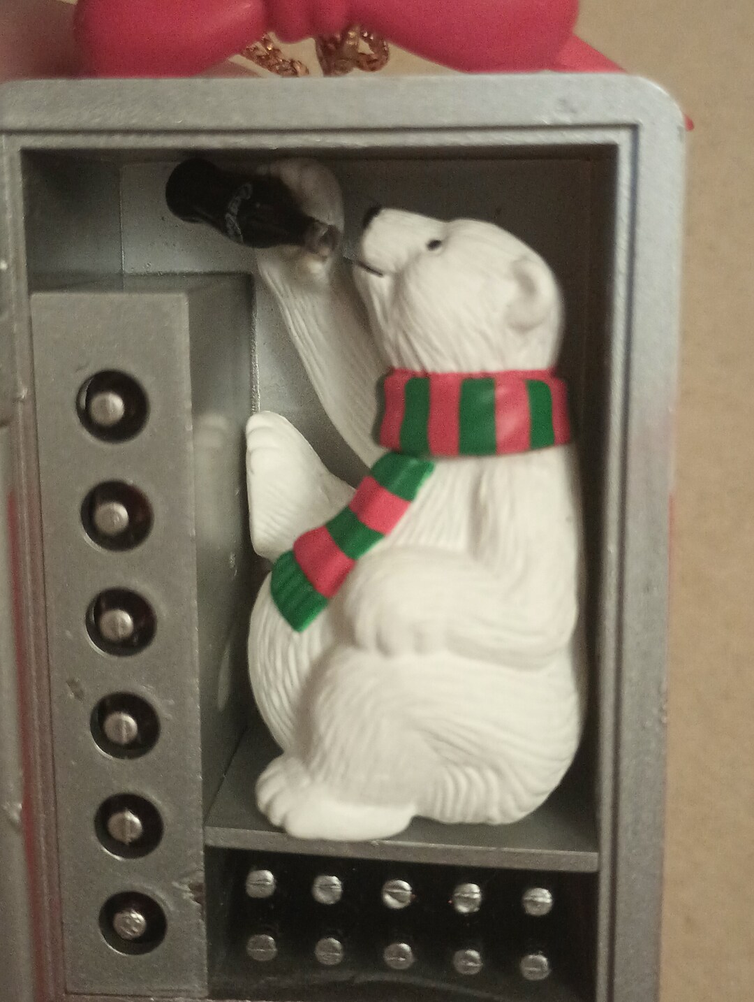 COCA-COLA COMPANY Vending Machine Ornament From the Polar Bear ...
