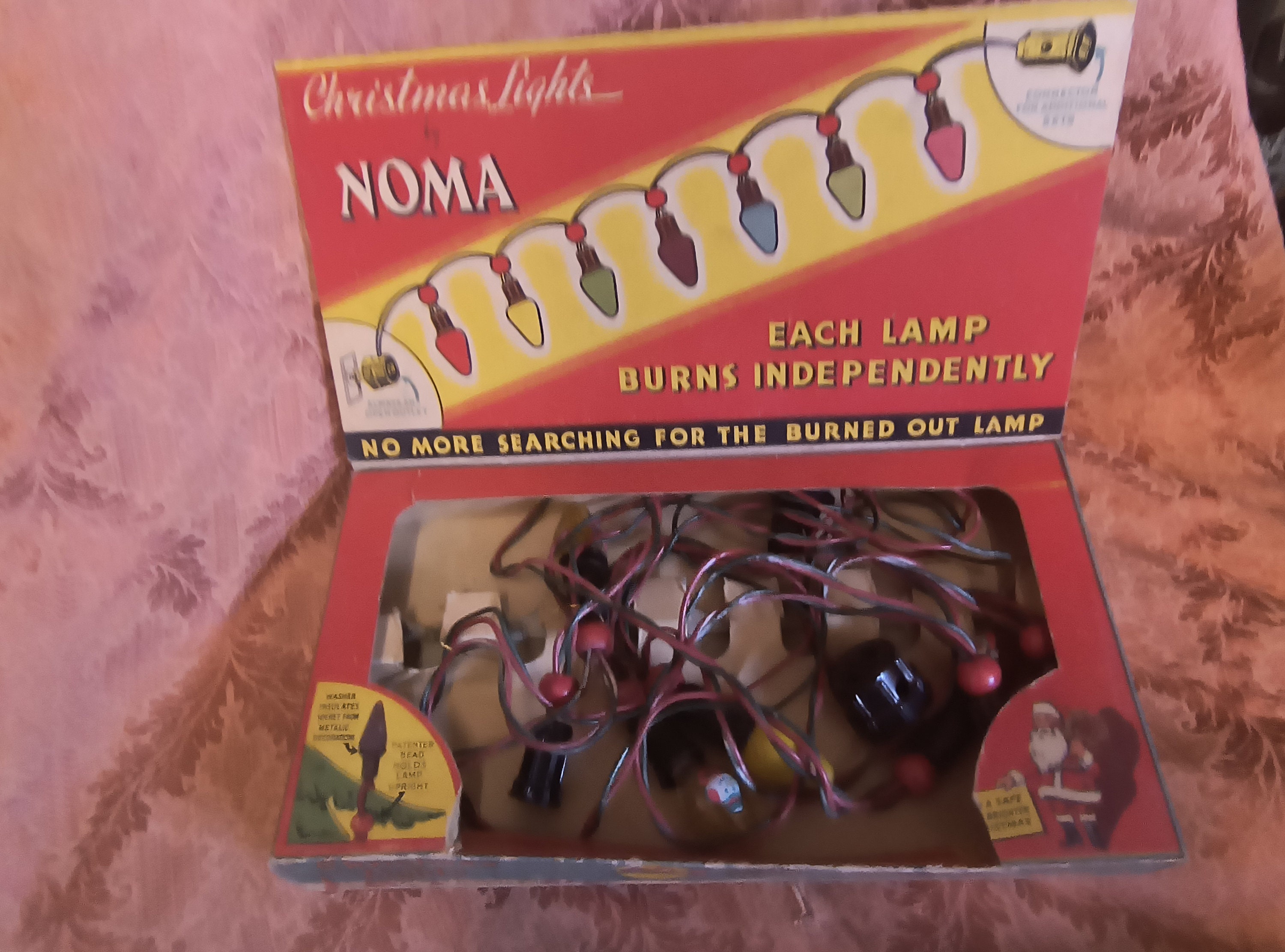 Vintage Noma Christmas Lights - Etsy