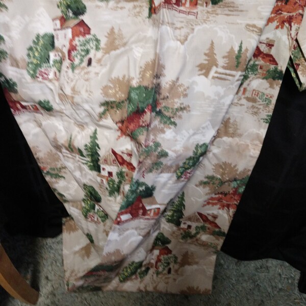 Barkcloth Curtains - Etsy