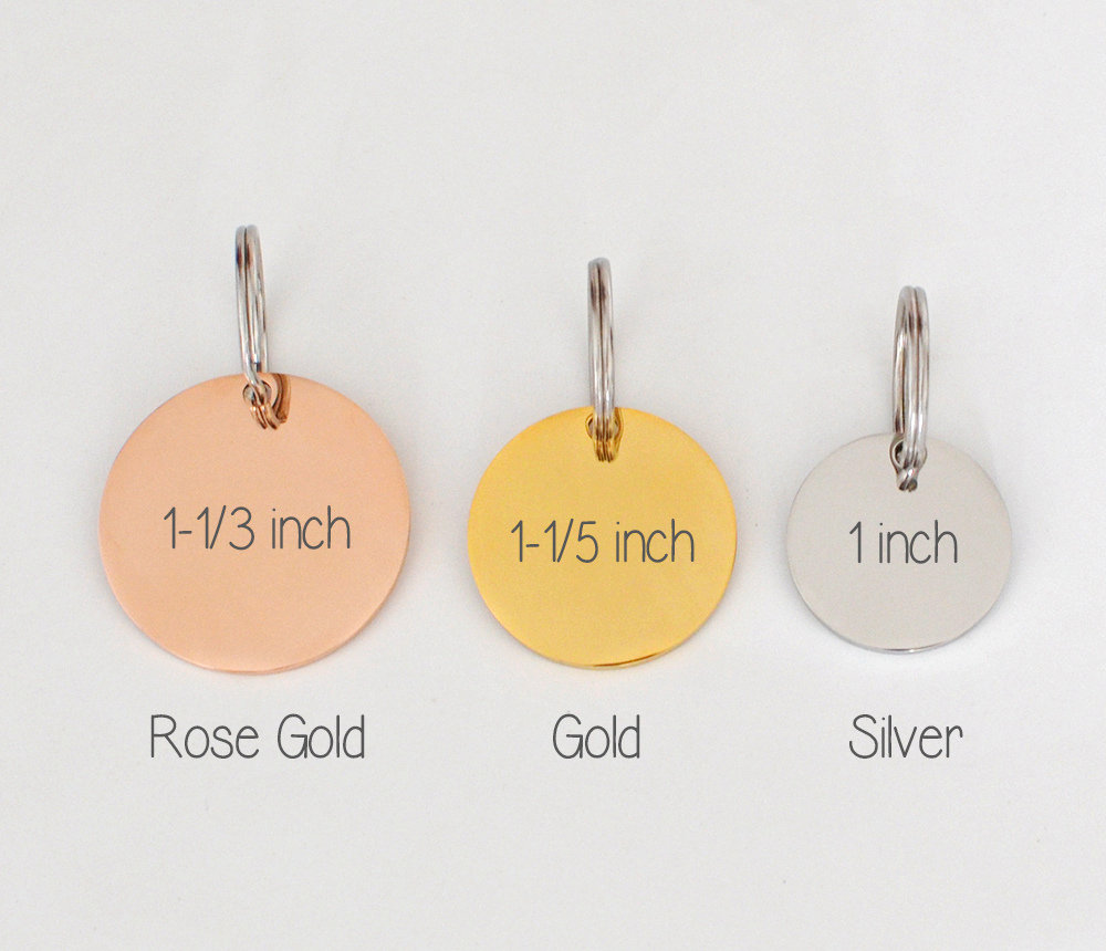 Personalized Pet Tag Custom Dog Tag Cat Tag Cat Collar Tag Cat - Etsy