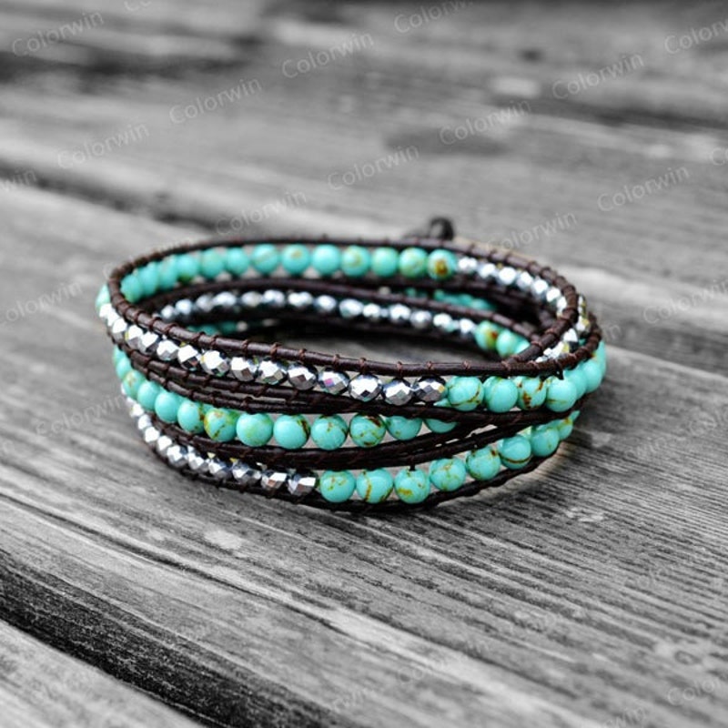 Turquoise Bracelet - Etsy