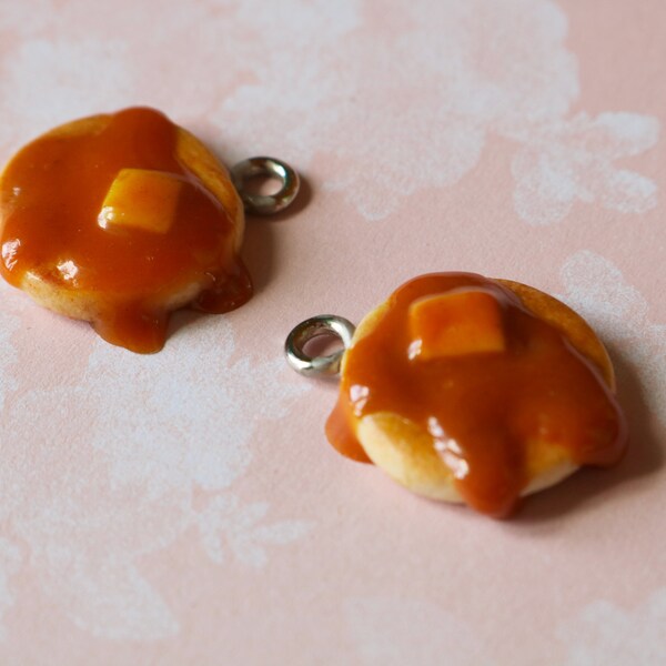 Pancake Necklace - Etsy