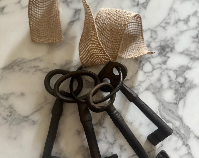 18th Century French Château, Castle Keys, Keepsake, Decoration - Etsy