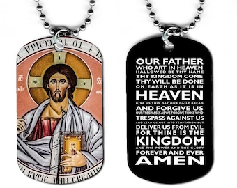 Christian Dog Tag | Etsy