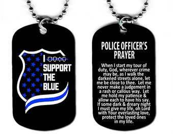 Police Dog Necklace | Etsy