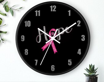 Breast Cancer Clock - Etsy