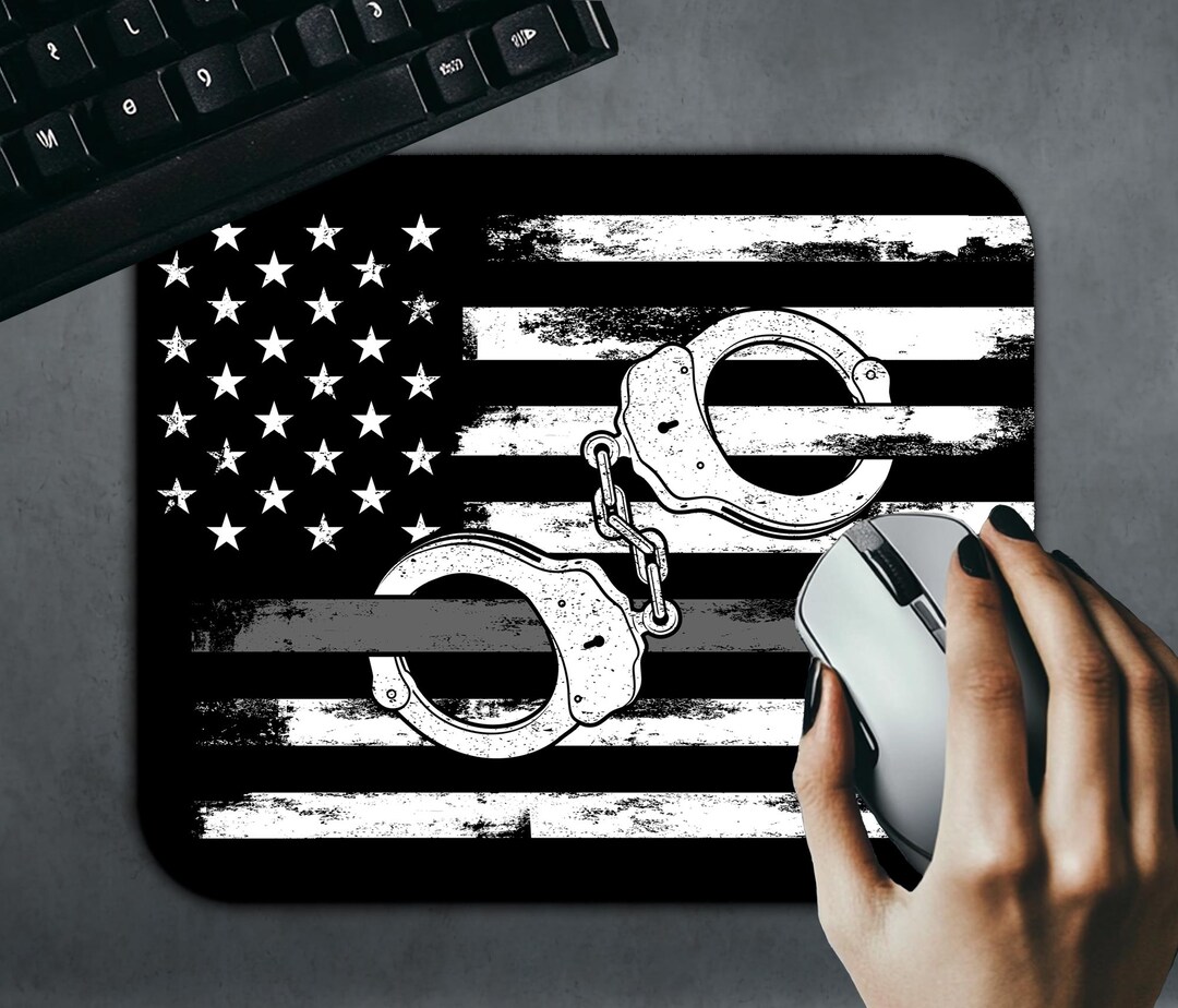 Correctional Officer Mouse Pad #6, Prison Guard Desk Mat, Law ...