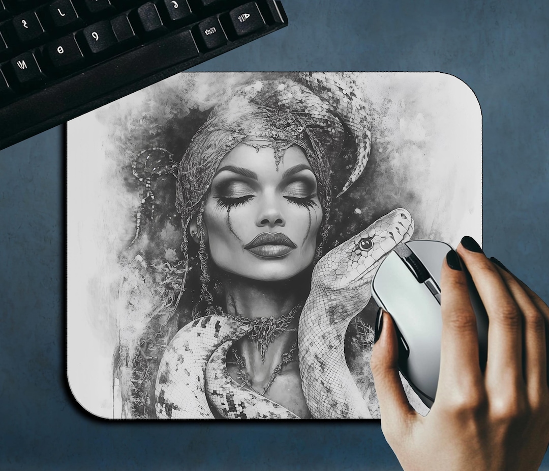 Marie Laveau Mouse Pad #6, Voodoo Queen Desk Mat, Occult Office Decor ...