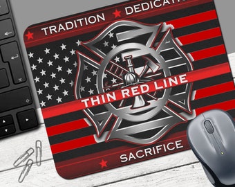 Fire Dept Mouse Pad - Etsy