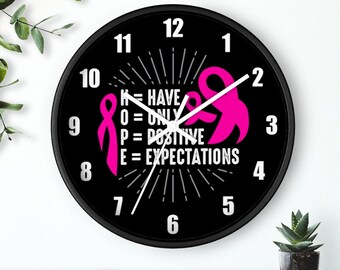 Breast Cancer Clock - Etsy