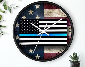 Law Enforcement Clock - Etsy