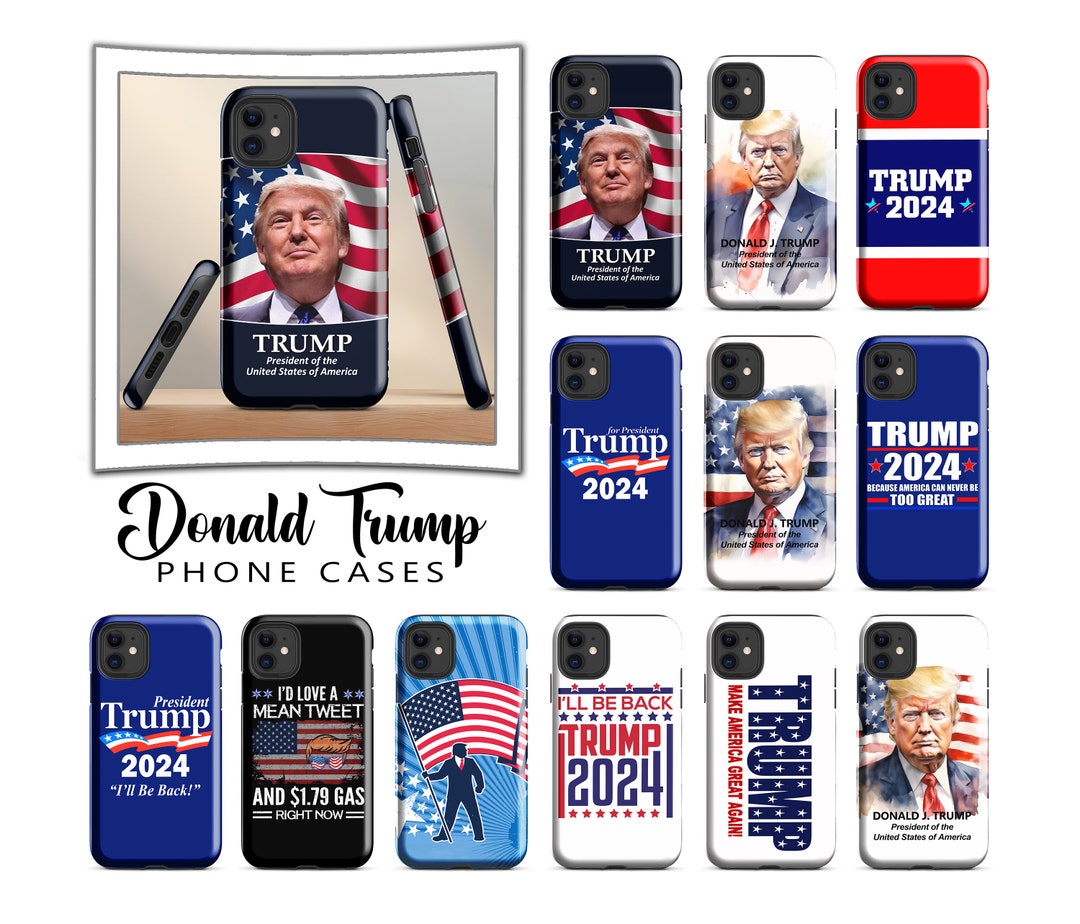 President Donald J. Trump 1 Cell Phone Case President of the United ...