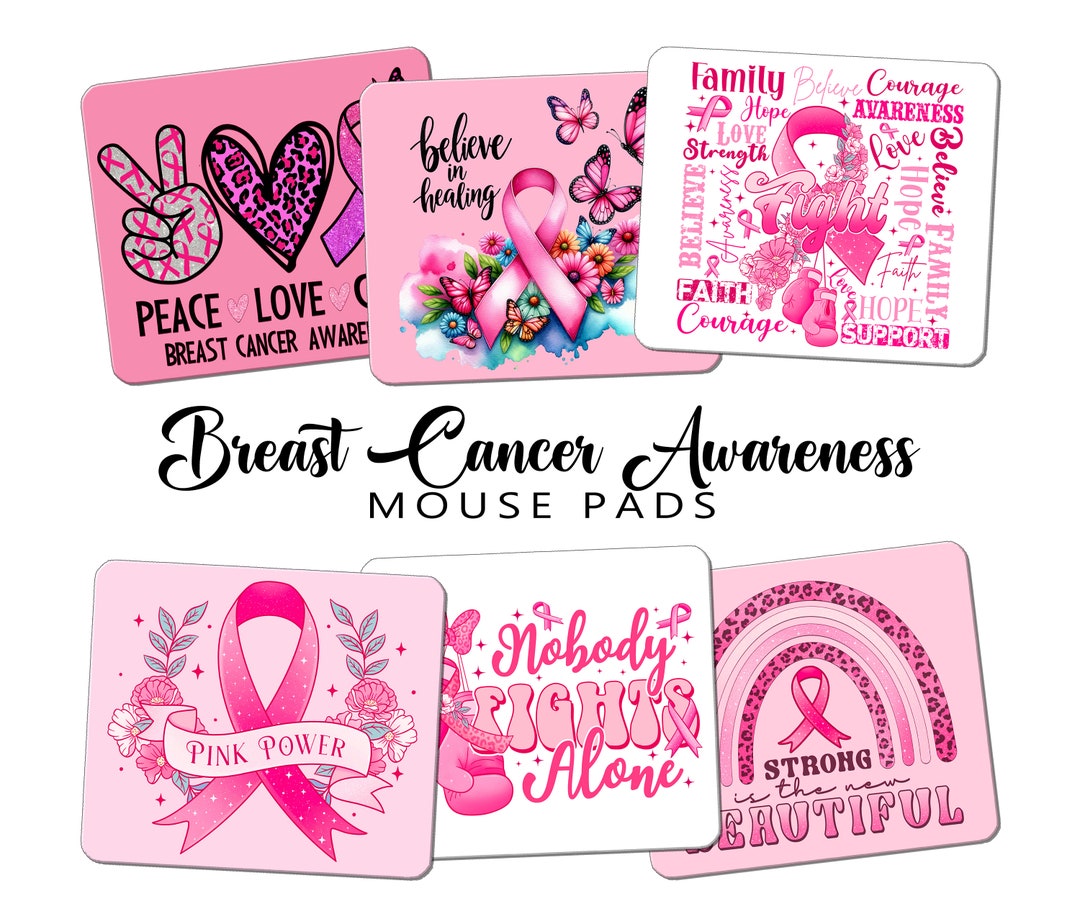 Breast Cancer Awareness #3 - MOUSE PAD - Hope Cure Survivor Support ...