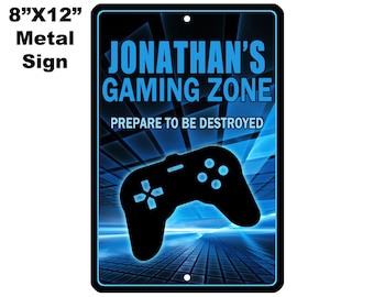 Gaming Door Sign | Etsy