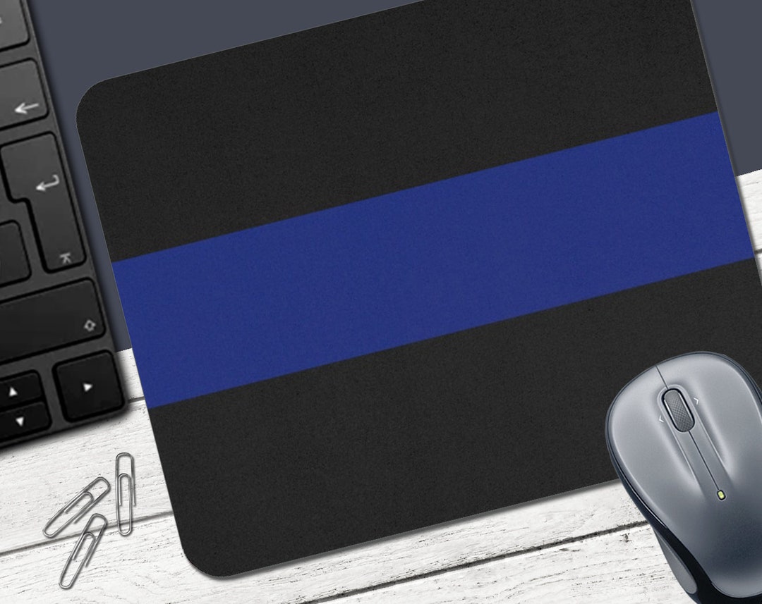 MOUSE PAD Police 31 Officer Dept Cop Hero Law Enforcement Thin Blue ...