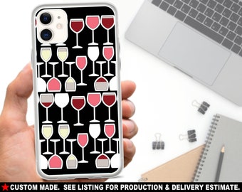 Red Wine Phone Case - Etsy