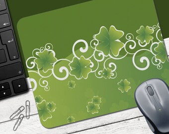 Shamrock Mouse Pad | Etsy