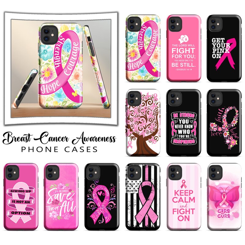 Breast Cancer Phone Case - Etsy