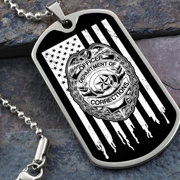 Dog Tag Necklace - Etsy