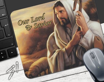 Jesus Christ Mousepad - Etsy