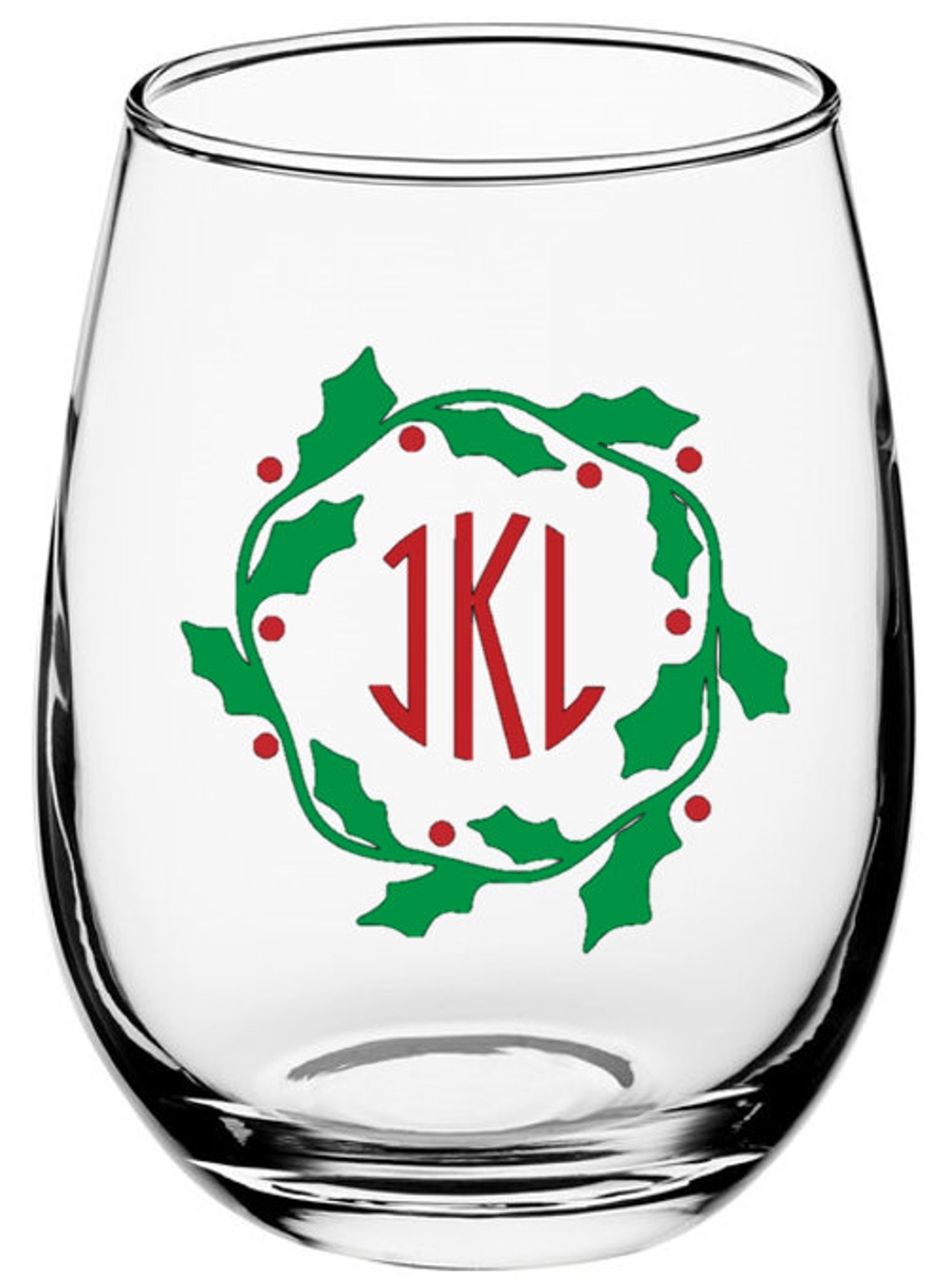 Personalized Christmas Holly LABEL ONLY Christmas Wedding Favor ...