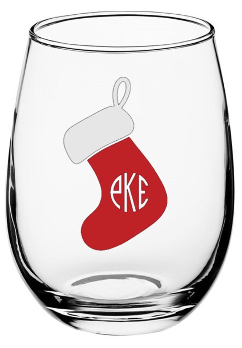 Personalized Christmas Stocking LABEL ONLY - Christmas Stocking Wedding ...