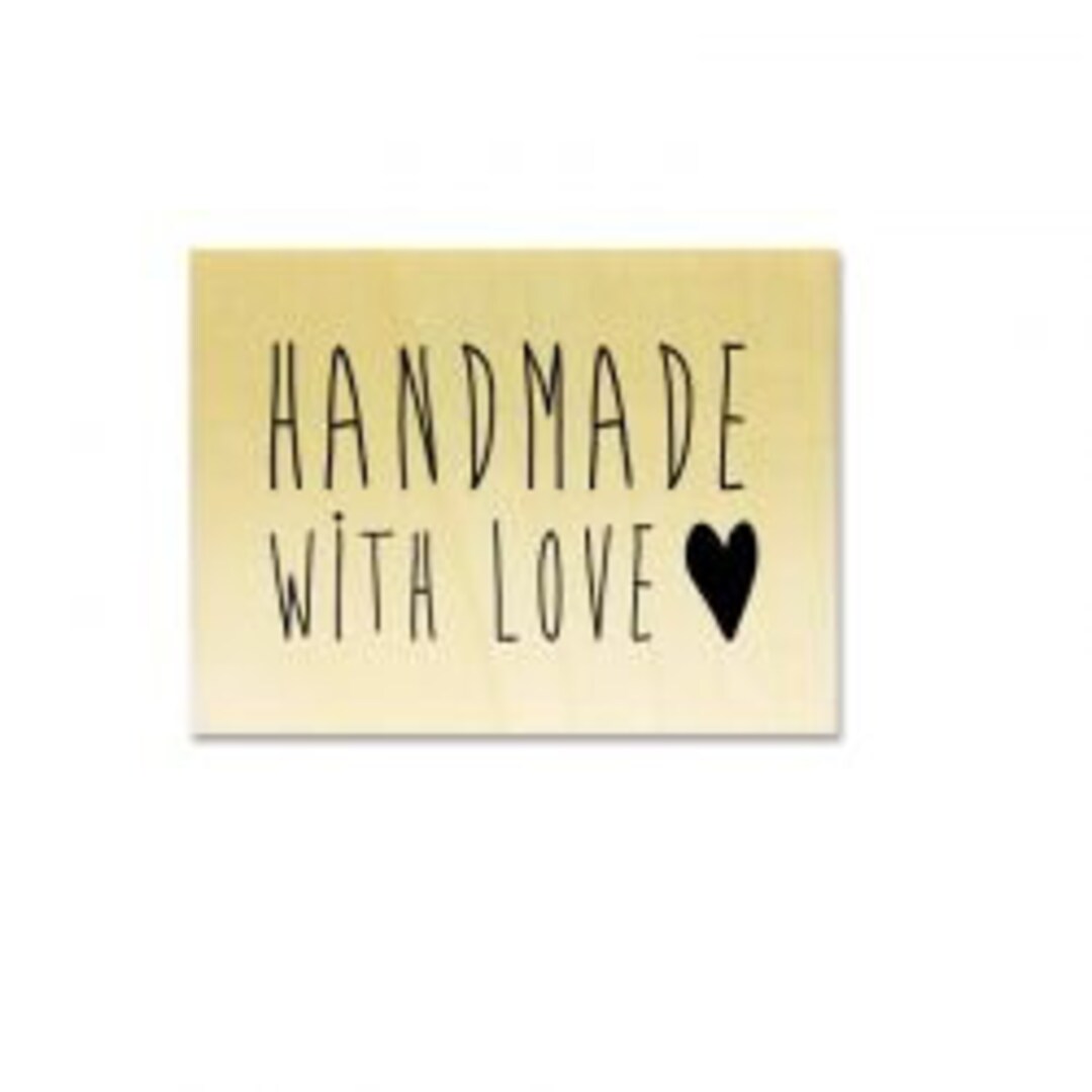 Wood Support Tampon Handmade With Love - Etsy