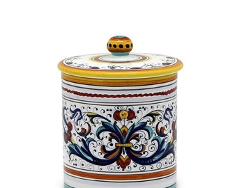Deruta Canister - Etsy