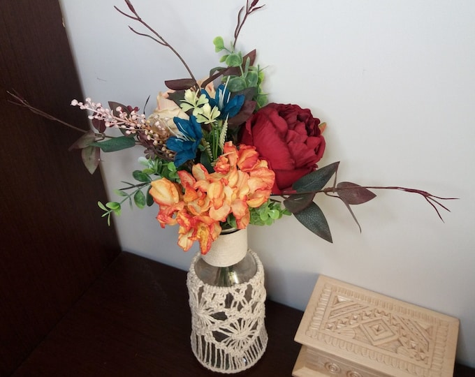Rust Colored Wedding Decoration Flower,wedding Table Centerpiece ...