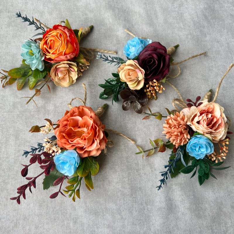 Groomsmen Buttonhole - Etsy