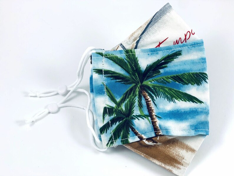 Adult Florida Manatees Origami Box Face Mask 100% Cotton - Etsy Australia