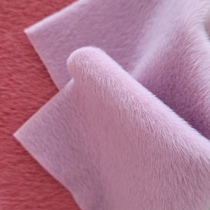 Sassy,mink Mini Faux Fur Fabric for Crafts and Miniature Teddy Bear ...