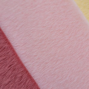 Sassy,mink Mini Faux Fur Fabric for Crafts and Miniature Teddy Bear ...