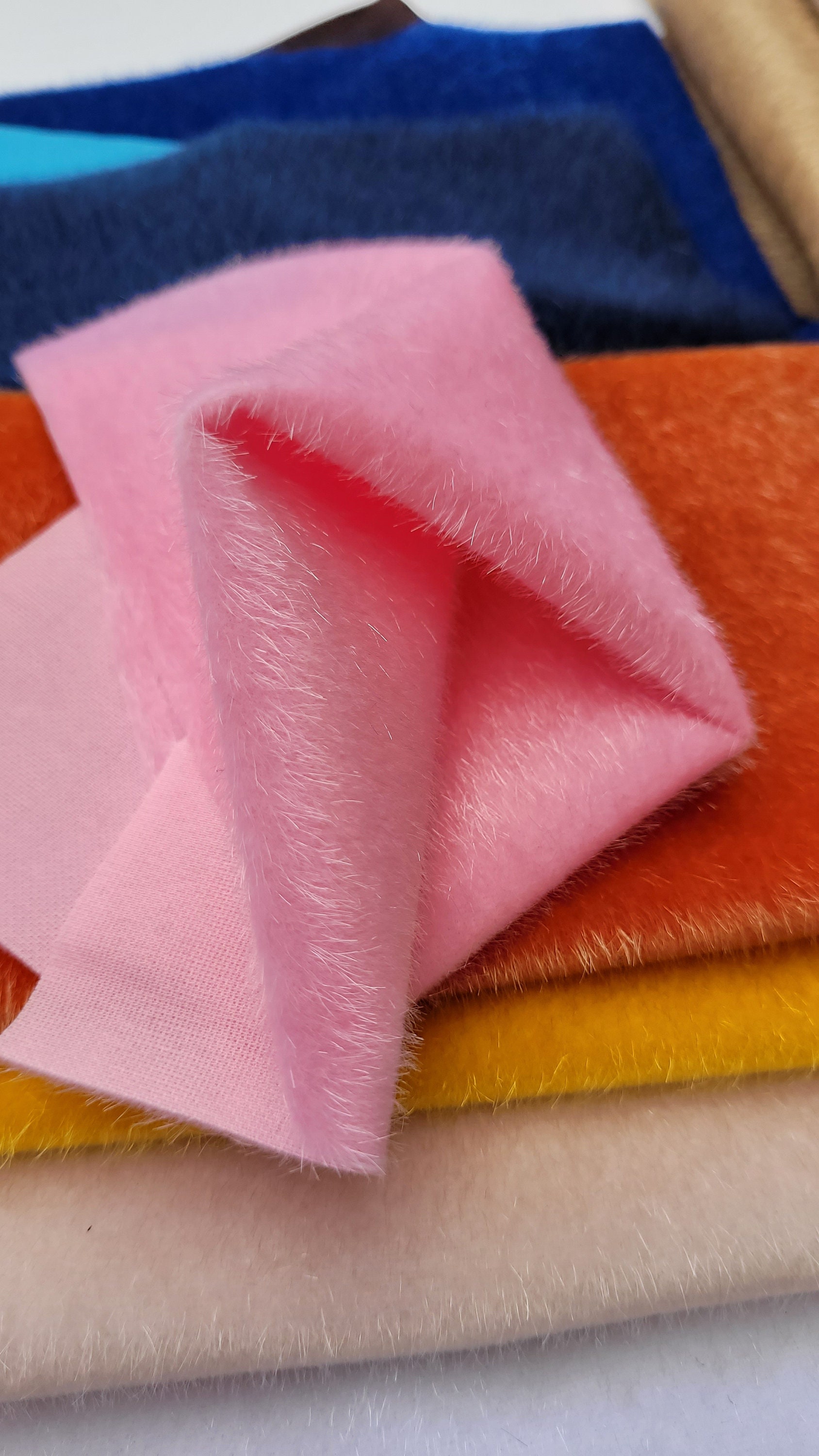 Sassy Fabric - Shiny Mini Faux Fur Fabric for Crafts and Miniature ...