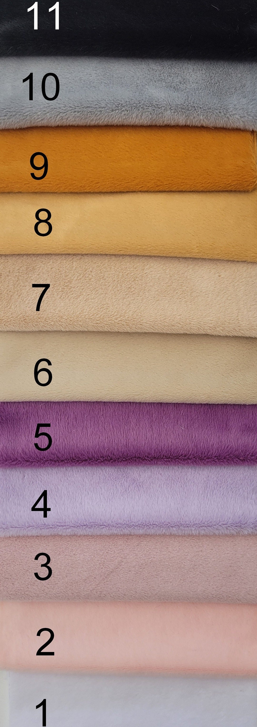 Mini Super Soft Faux Fur, Plush Fabric for Crafts, Miniature Teddy Bear ...