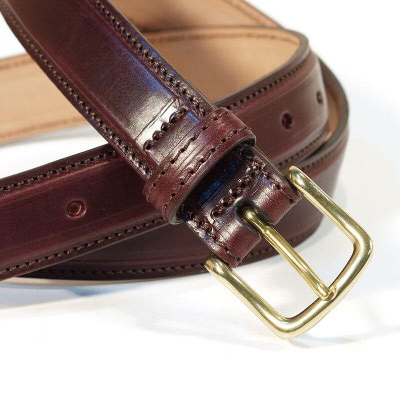 Genuine Horween Shell Cordovan Leather Belt 30 Mm. Width - Etsy